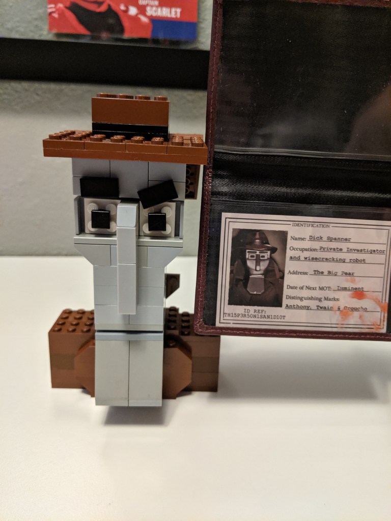Dick Spanner P.I. – LEGO MOC – Security Hazard