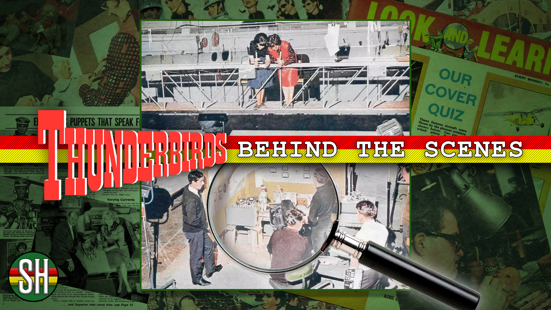 Which scene from Thunderbirds is being filmed in this photo? Here’s the ...