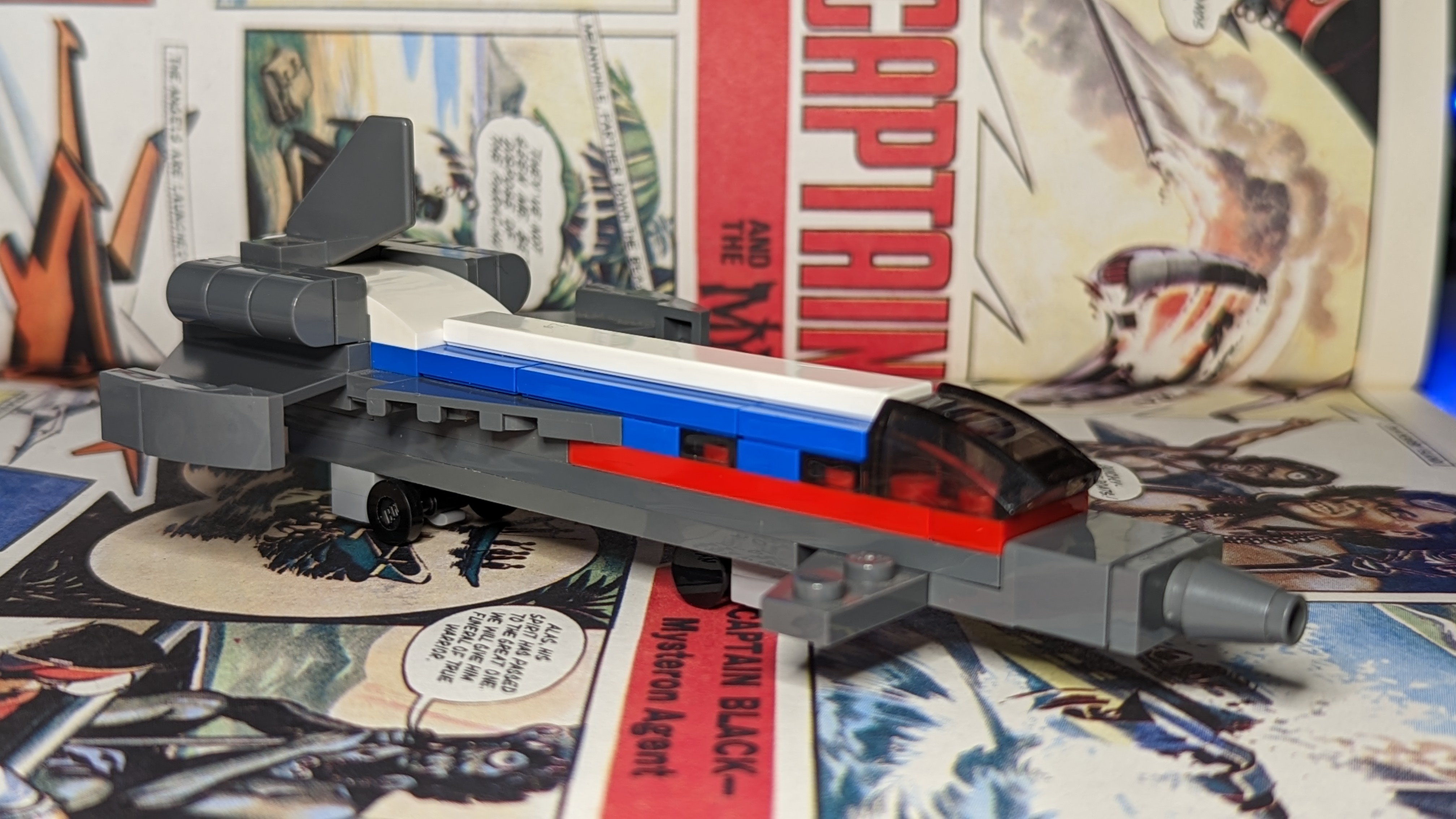 LEGO Spectrum Vehicles (Captain Scarlet) – Security Hazard